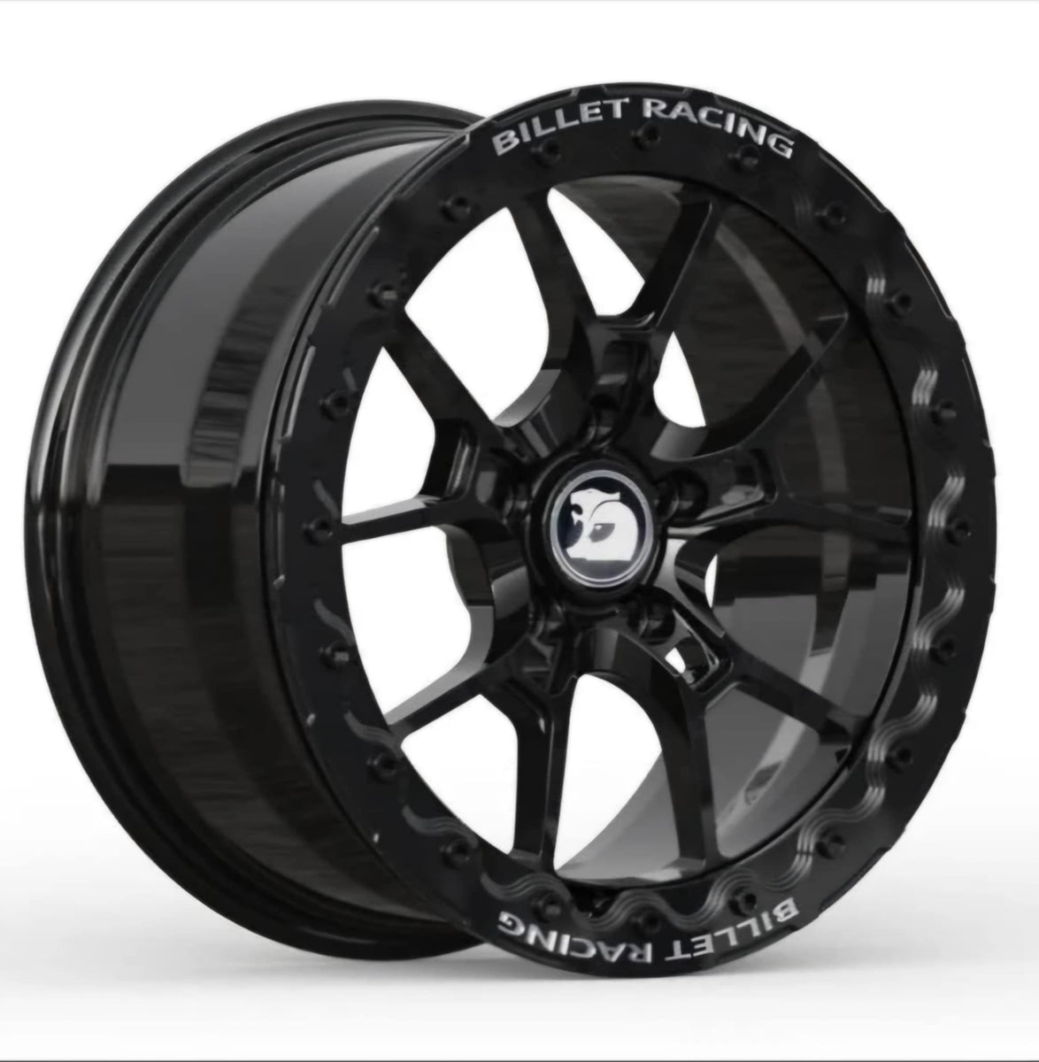 Billet Racing VF HSV GTS-R Style Beadlock Wheel - Gloss Black – Aurora ...