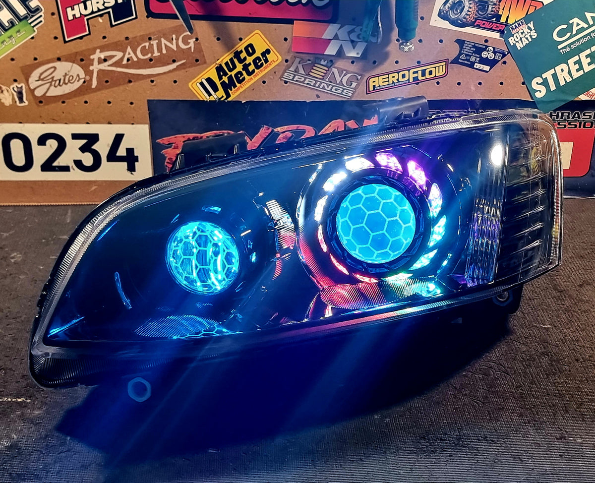 VE Commodore – Aurora Custom Headlights